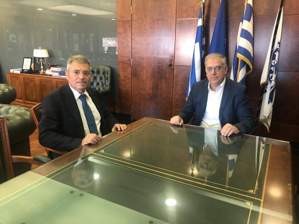 Π. Καππάτος: Συναντήσεις με τον Υπουργό Προστασίας του Πολίτη Τάκη ...