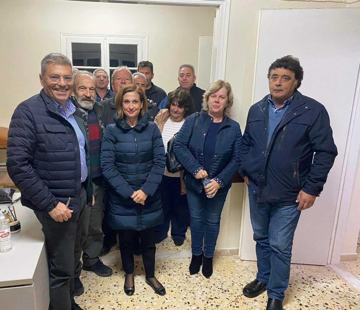 Ο Βουλευτής Παναγής Καππάτος στα Μαντζαβινάτα και την Κατωγή ξανά ...