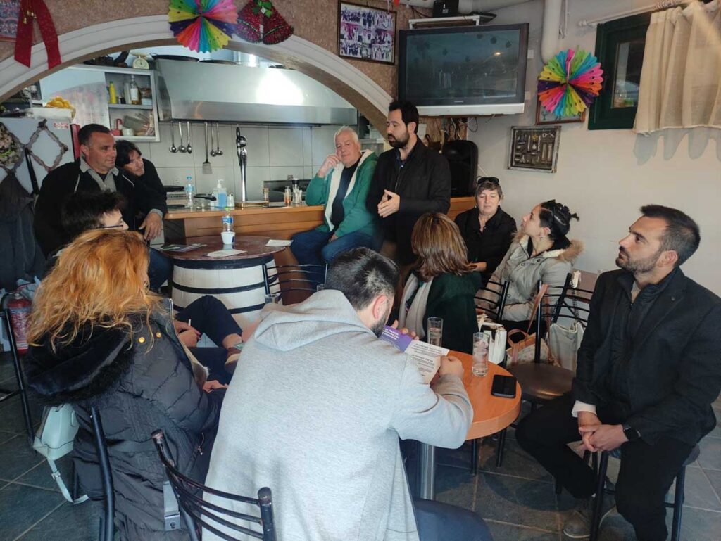 Οι πολιτικές εκδηλώσεις των υποψήφιων Βουλευτών του ΠΑΣΟΚ σε Χαβδάτα ...