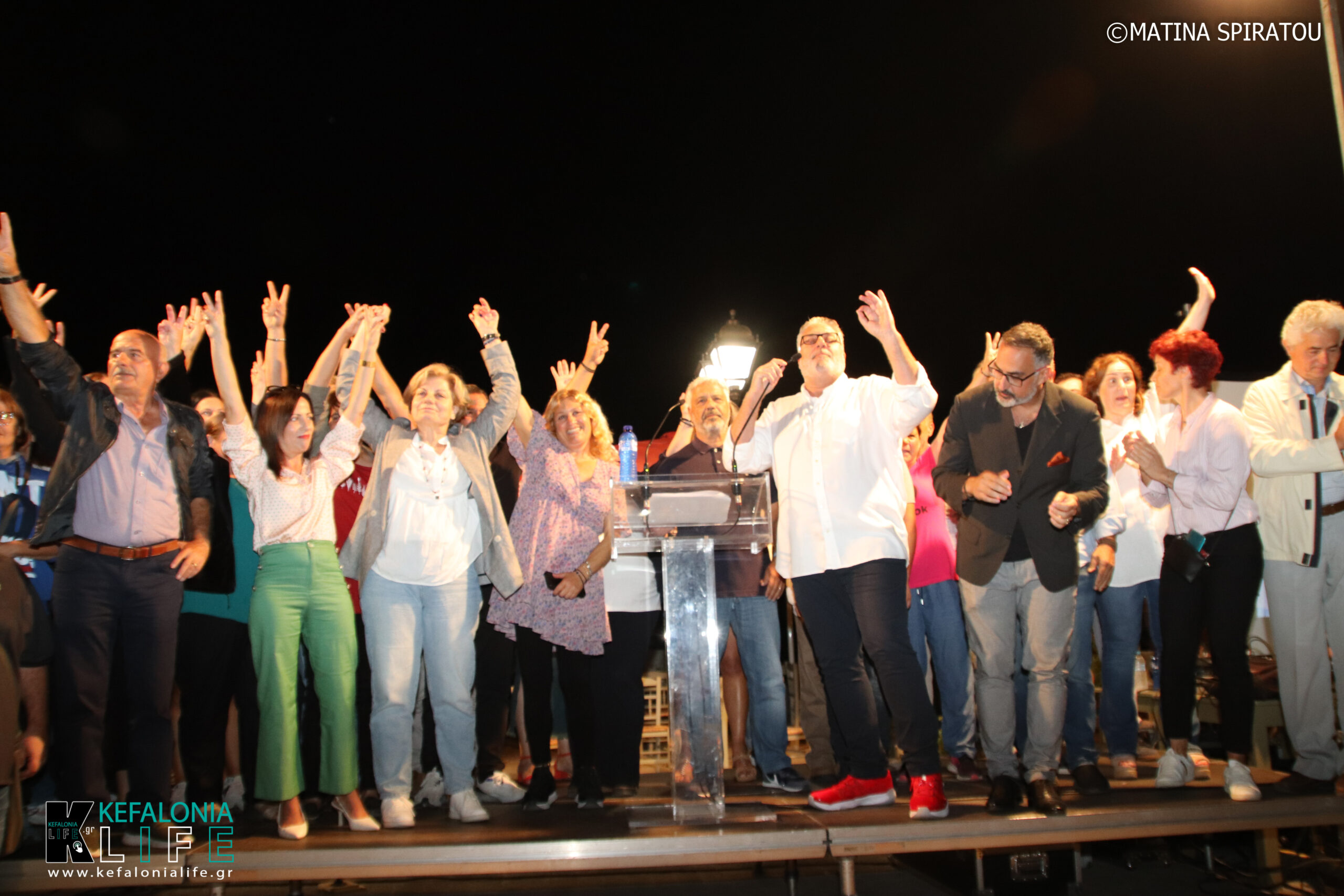 Με δυναμική & πλήθος κόσμου η κεντρική ομιλία του Δημήτρη Μεσσάρη ...