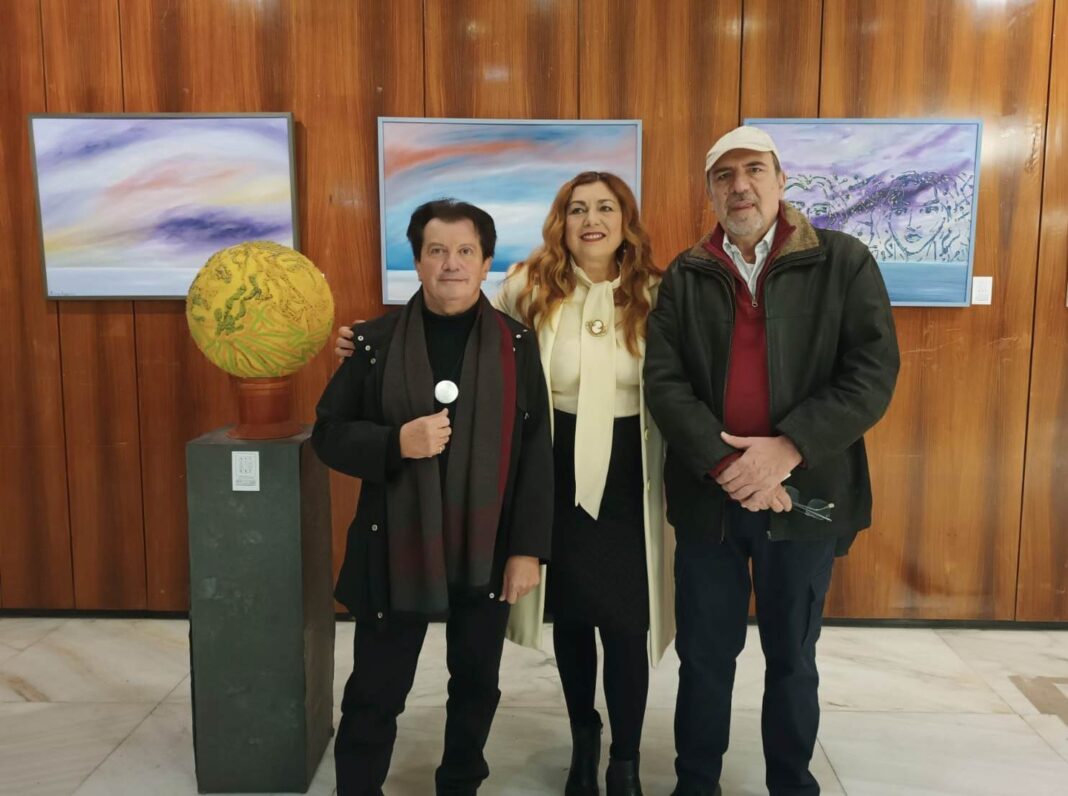 Τα λαμπερά εγκαίνια της επετειακής έκθεσης ζωγραφικής του Κώστα ...