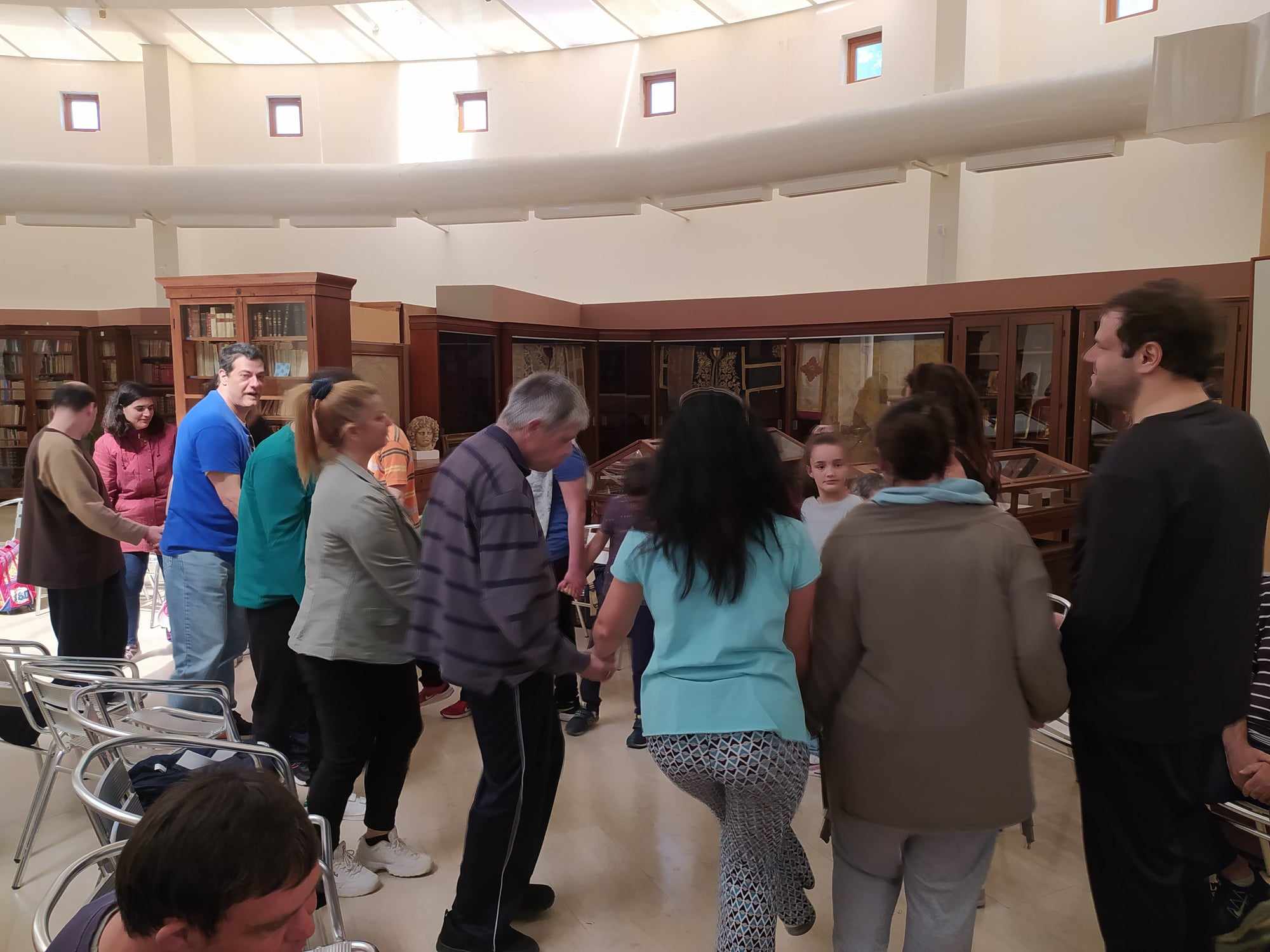 Δράση μεταξύ ωφελούμενων ΚΔΗΦ Α.μεΑ. «ΥΠΕΡΙΩΝ» & μαθητών Ειδικού ...