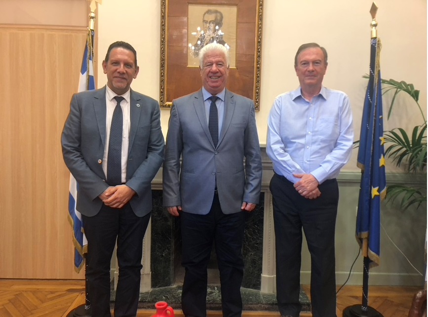 Συνάντηση Περιφερειάρχη Ιονίων Νήσων Γιάννη Τρεπεκλή με τον Νίκο ...